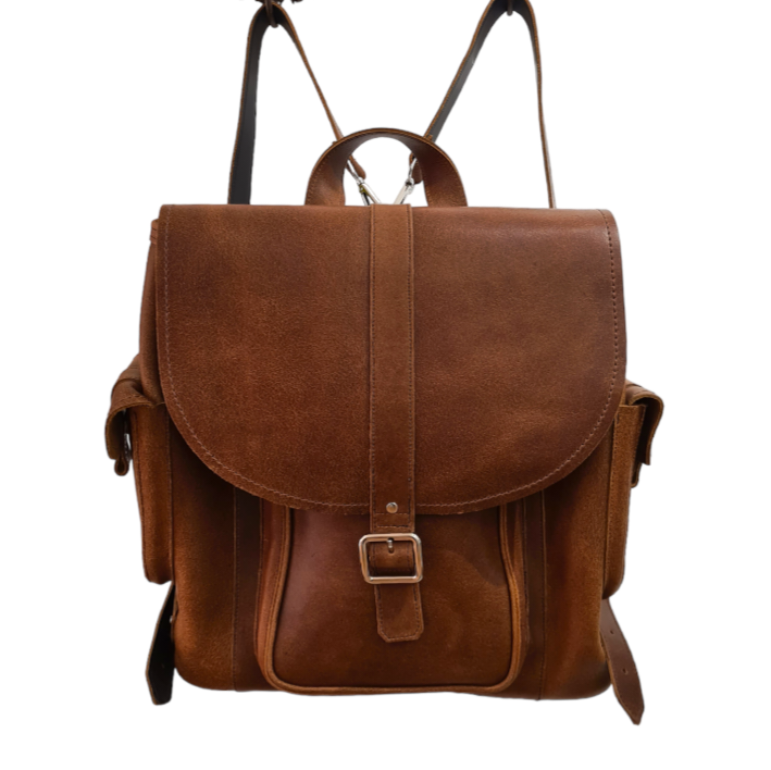 Men's Tan Leather Backpack | Zatchels | BUY ONLINE | Free UK P&P