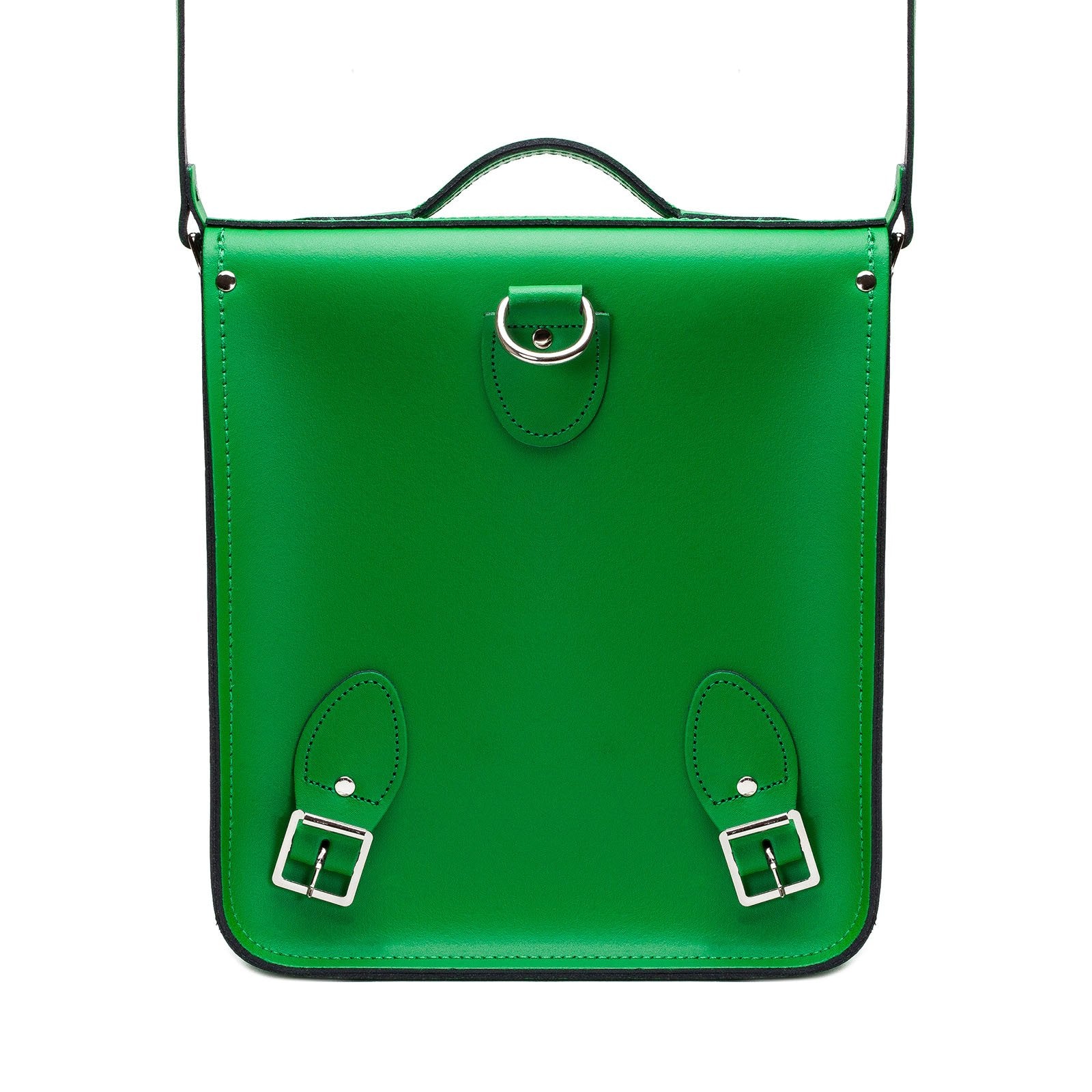 Zatchels Green Handmade Leather City Backpack | 2 Sizes