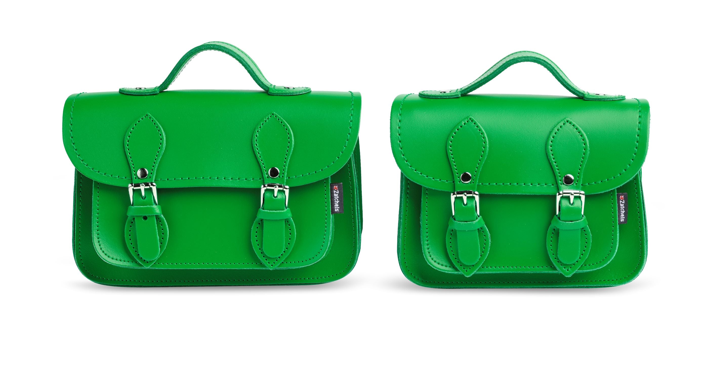 Green Leather MICRO Satchel by Zatchels‰ã¢ | 18cm/7in | BUY ONLINE