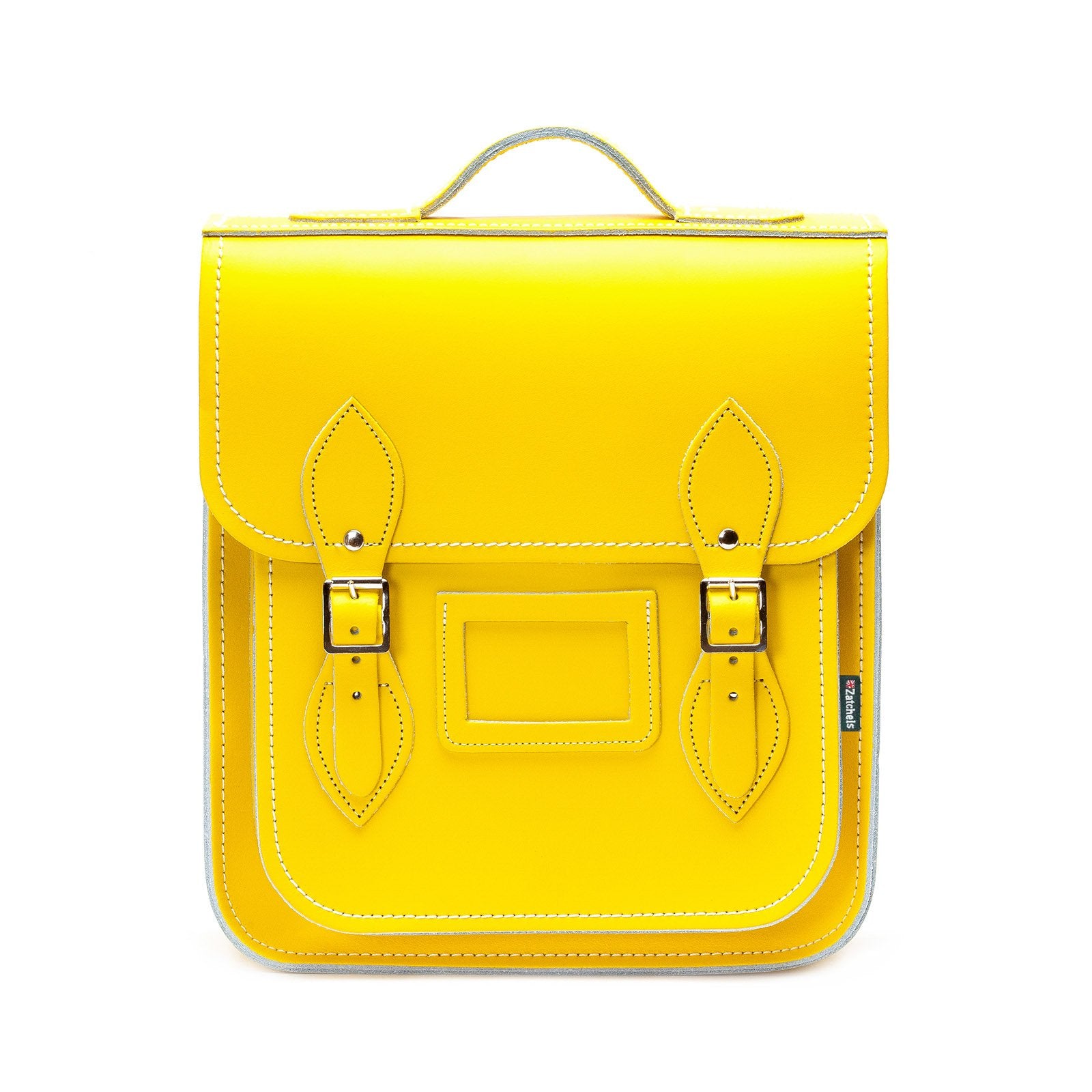 Zatchels Pastel Daffodil Leather Backpack | LIFETIME GUARANTEE