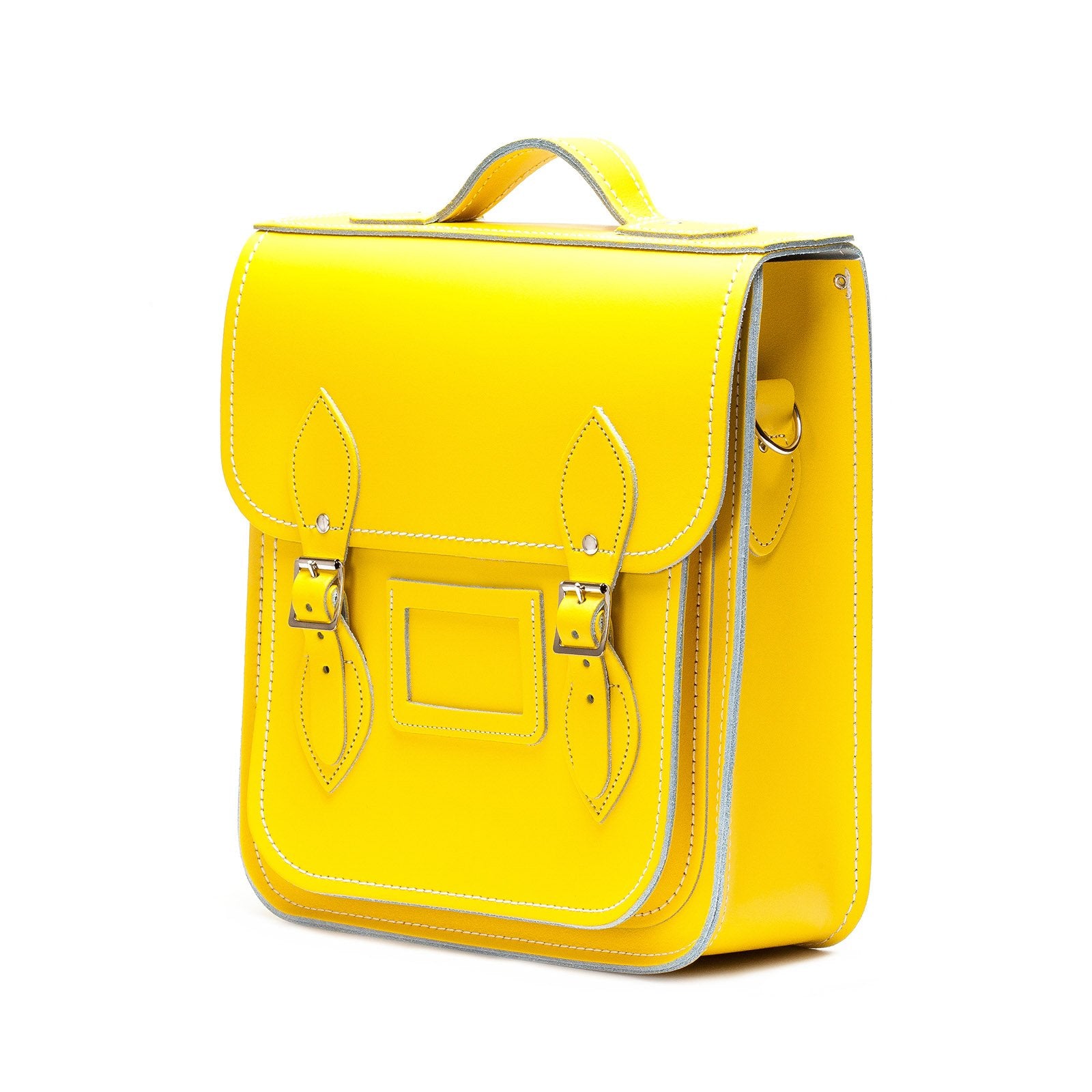 Zatchels Pastel Daffodil Leather Backpack | LIFETIME GUARANTEE